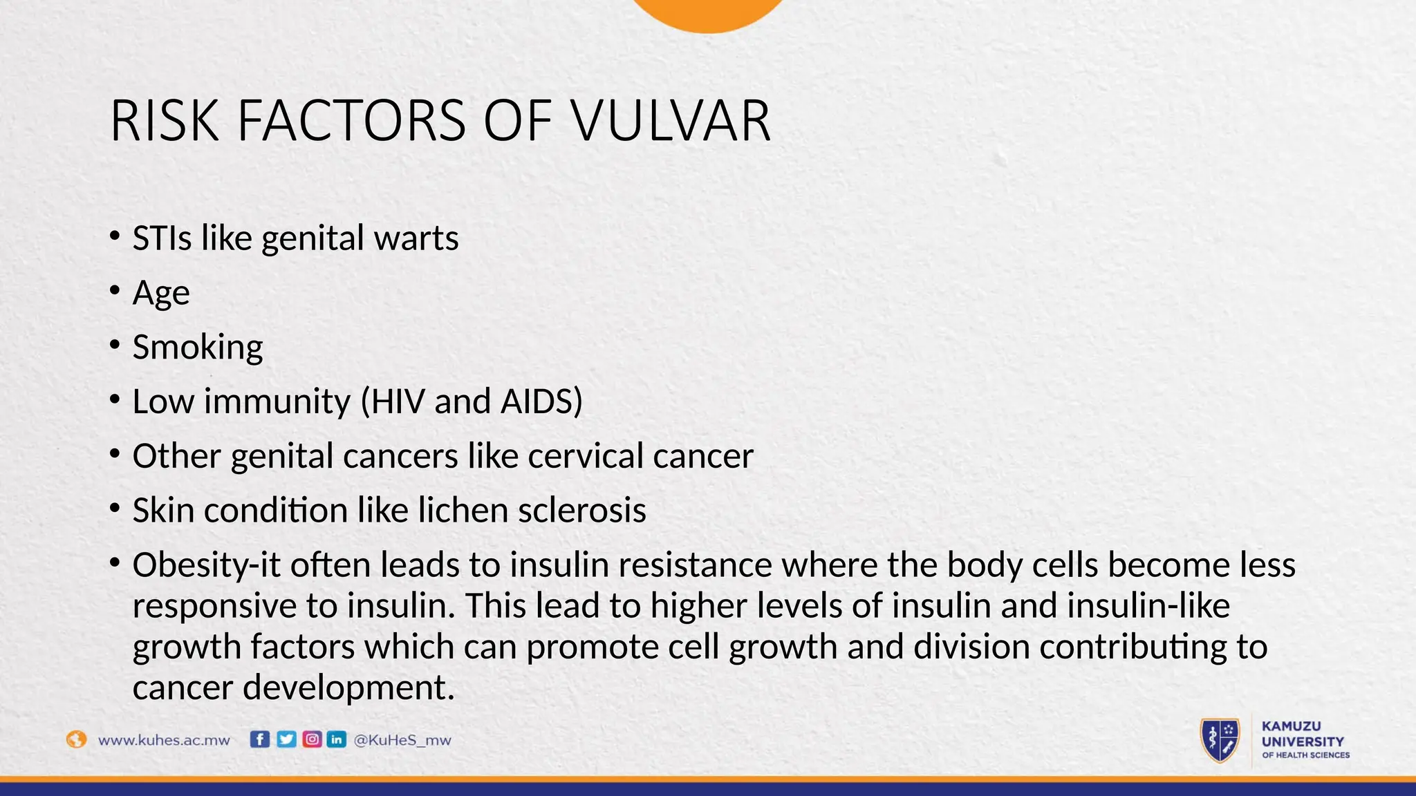 VULVAR CANCER group 4 PowerPoint presentation | PPTX