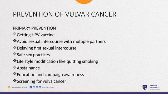 VULVAR CANCER group 4 PowerPoint presentation | PPT