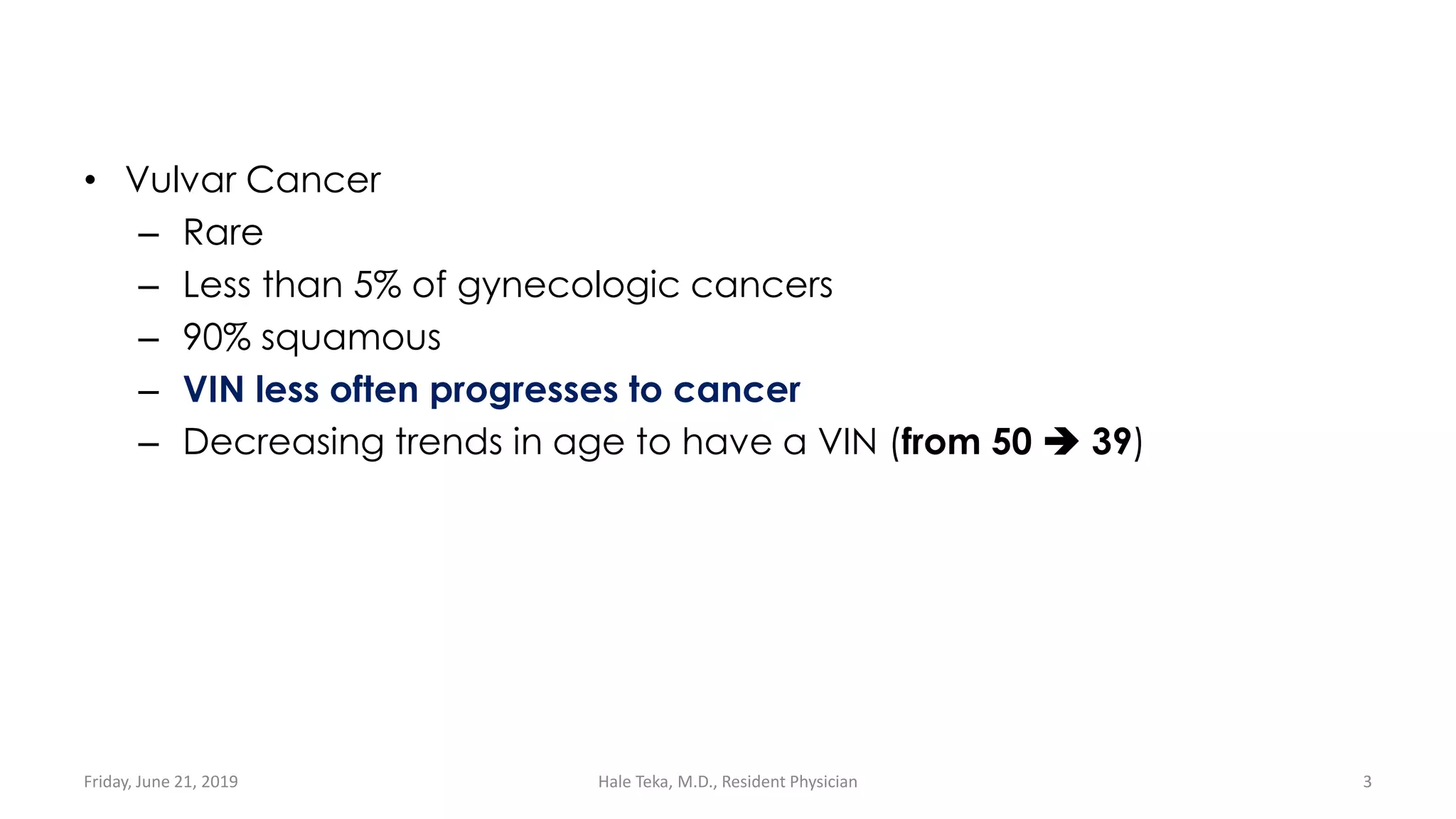 Vulvar cancer (preinvasive and invasive) | PDF