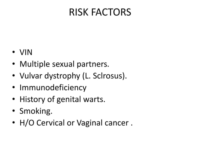 VULVAR CARCINOMA - staging and stagewise management Layers and Pouches ...