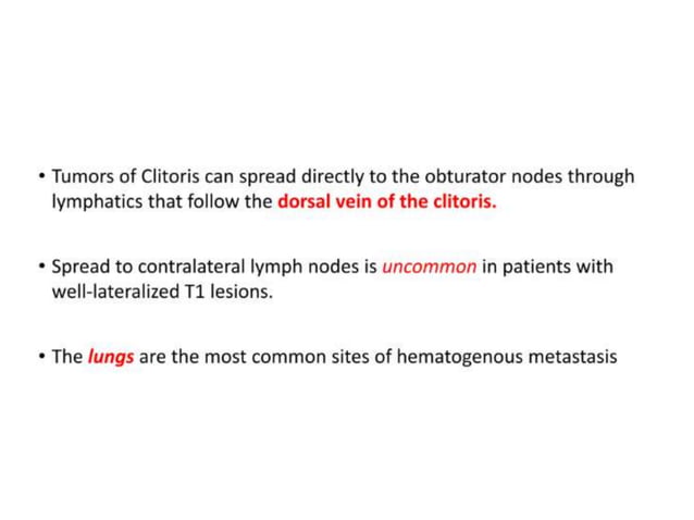 VULVAR CARCINOMA - staging and stagewise management Layers and Pouches ...