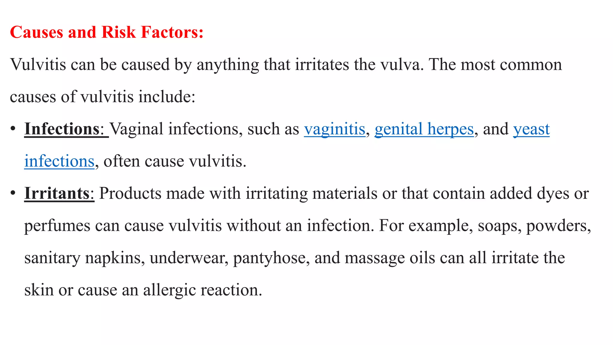Vulvitis | PPTX