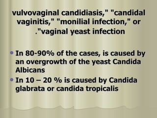 vulvo vaginal infection | PPT