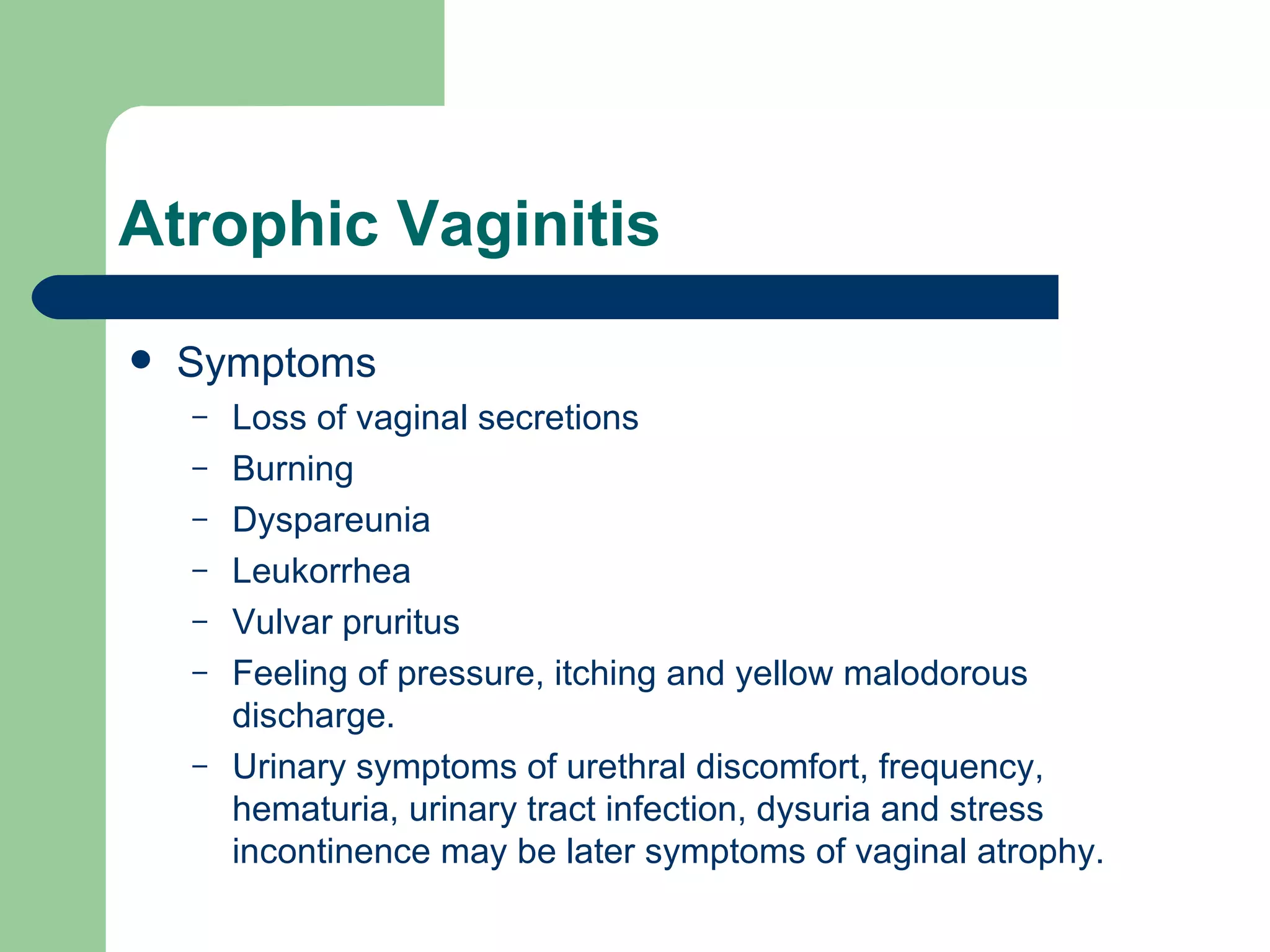 Vulvovaginal Infections,Vaginitis,Fmdrl3 | PPT