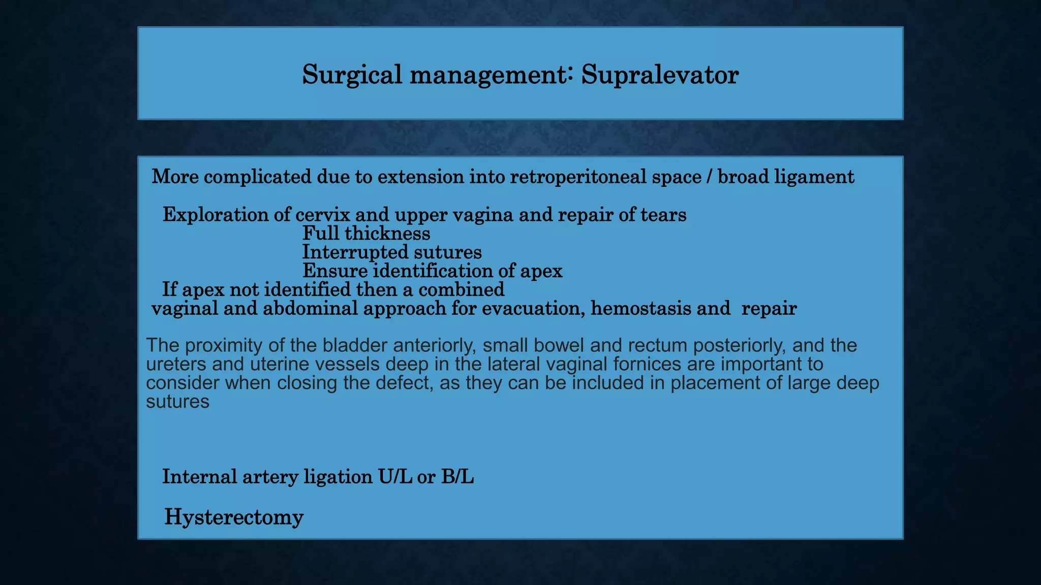 Vulvovaginal hematoma - Dr Mitra Saxena | PPTX
