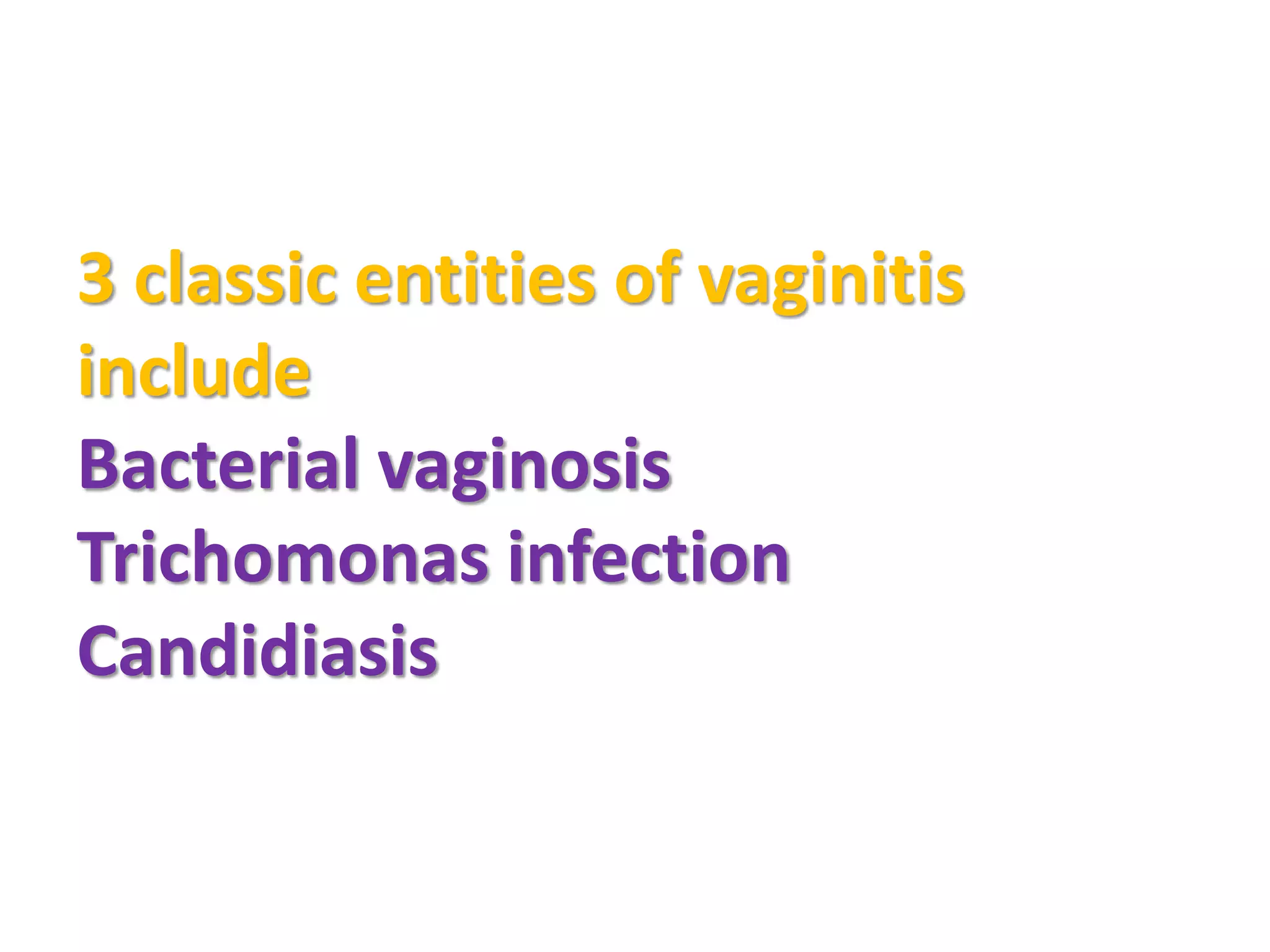 Vulvovaginitis | PPTX
