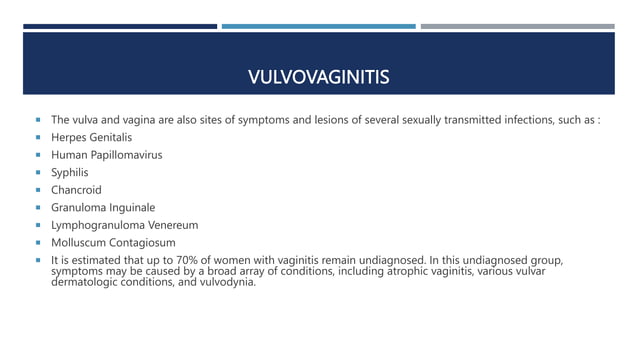 VULVOVAGINITIS - Presentation.pptx