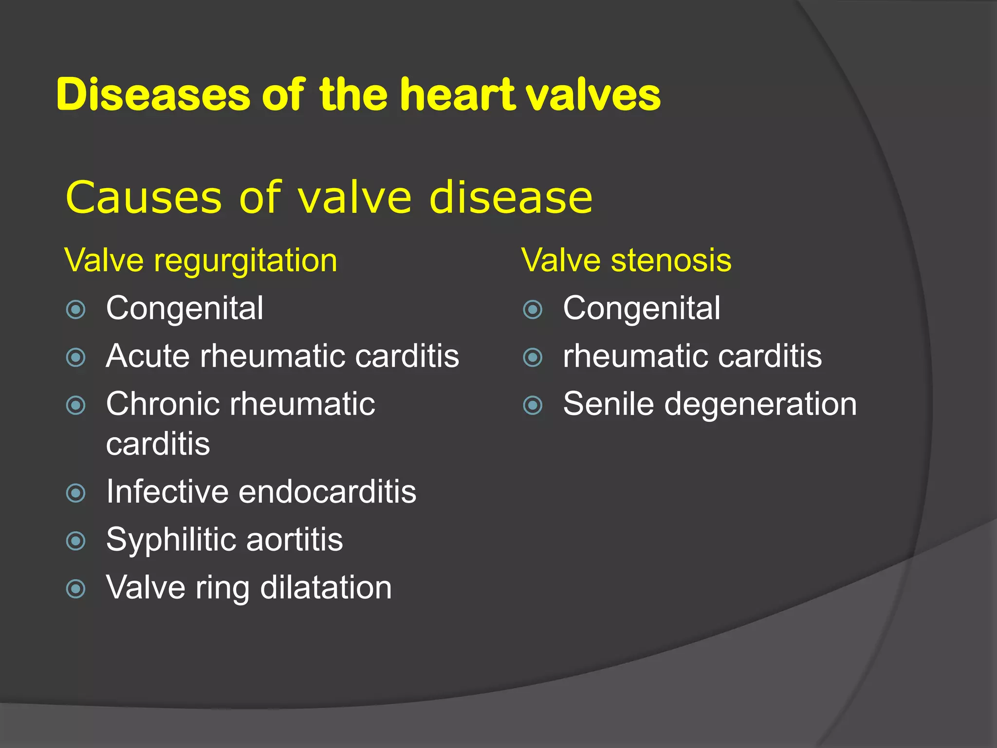 Heart Vulvular diseases and heart sounds | PPT