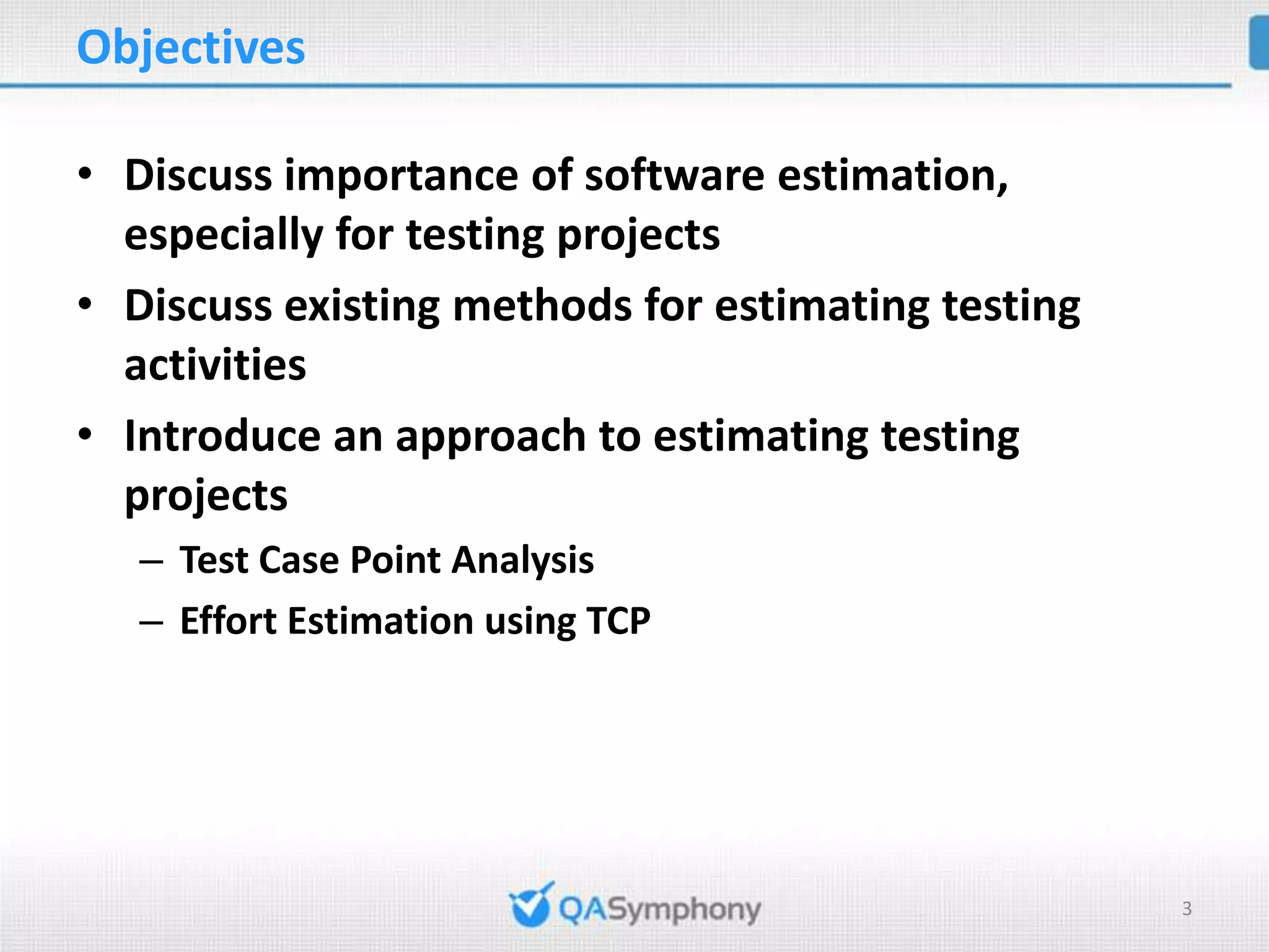 Test Case Point Analysis | PPTX