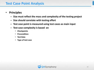 Test Case Point Analysis | PPTX