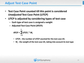 Test Case Point Analysis | PPTX