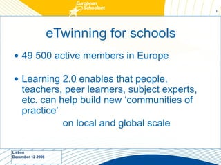 Networking learning communities: skills, platforms and contents | PPT