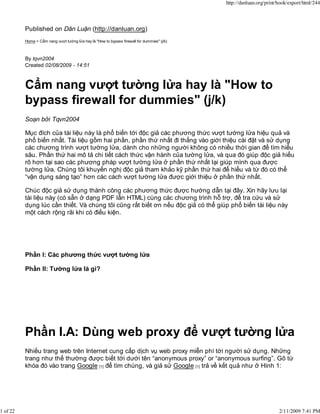 Vuot tuong lua | PDF