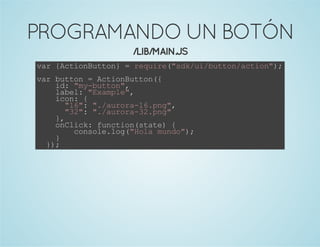 Australis UI + Addon-sdk | PPT
