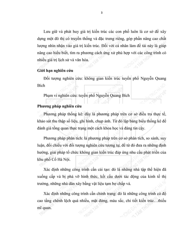 Bảo tồn không gian kiến trúc tuyến phố Nguyễn Quang Bích, 9đ | PDF