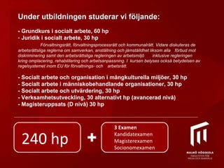Socionom, verksamhetsutveckare | PPT