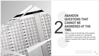 Test-Taking_Tips.pptx | Educational Assessment | Education