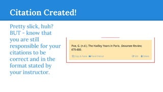 Mla citation style | PPTX