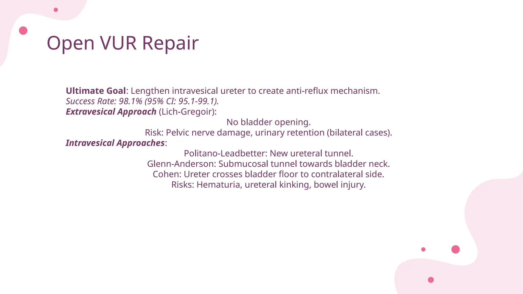 Vesicouereteral Reflux Case Powerpoint Presentation | PPTX
