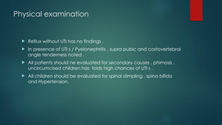 Vesicoureteric Reflux leading to nephropathy | PPTX | Digestive ...