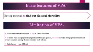 Vurtual population analysis ( VPA) | PPTX