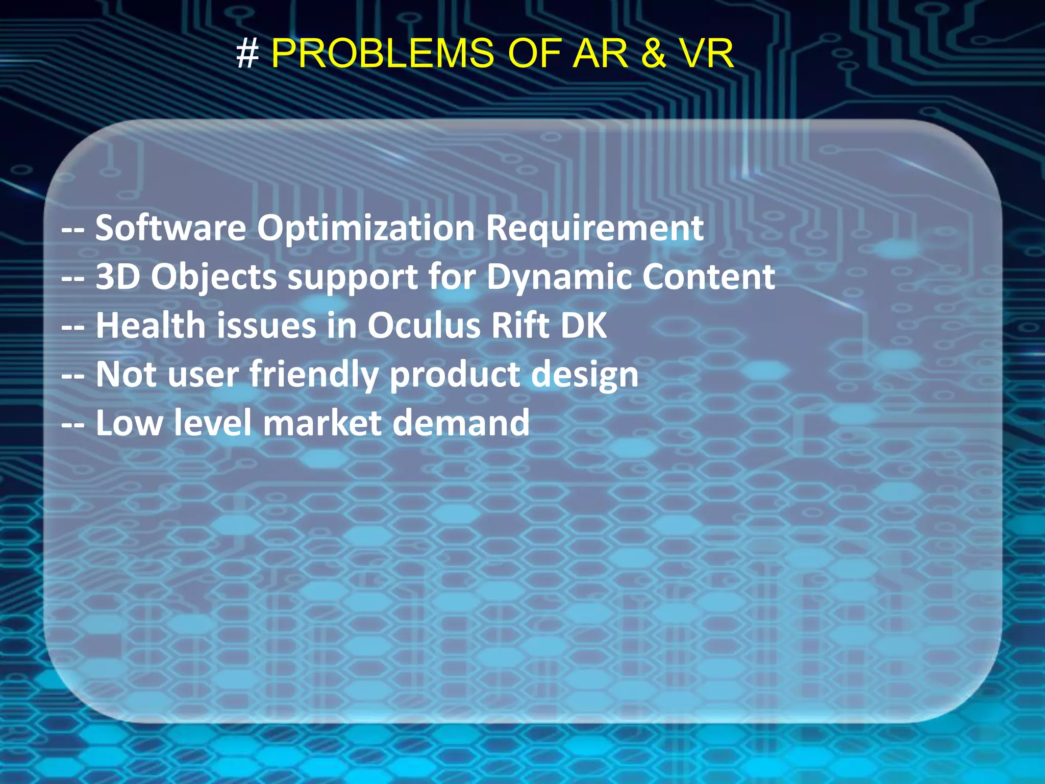 AR&VR Implementation | PPTX