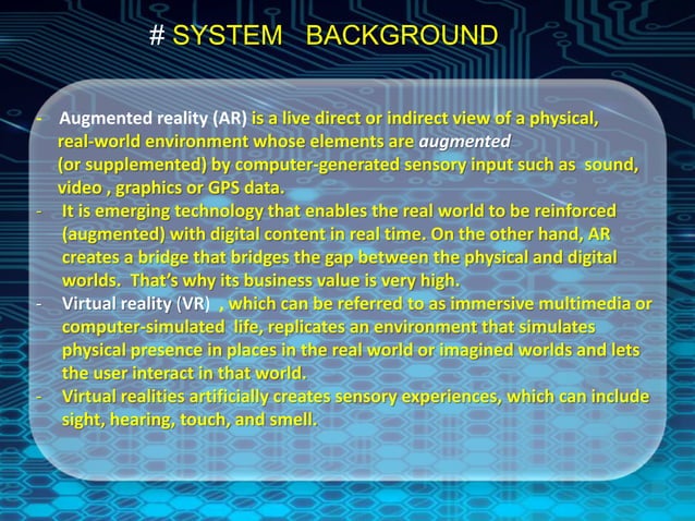 AR&VR Implementation | PPTX