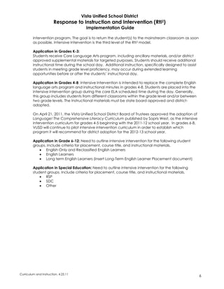 VUSD RtI2 Guide | PDF