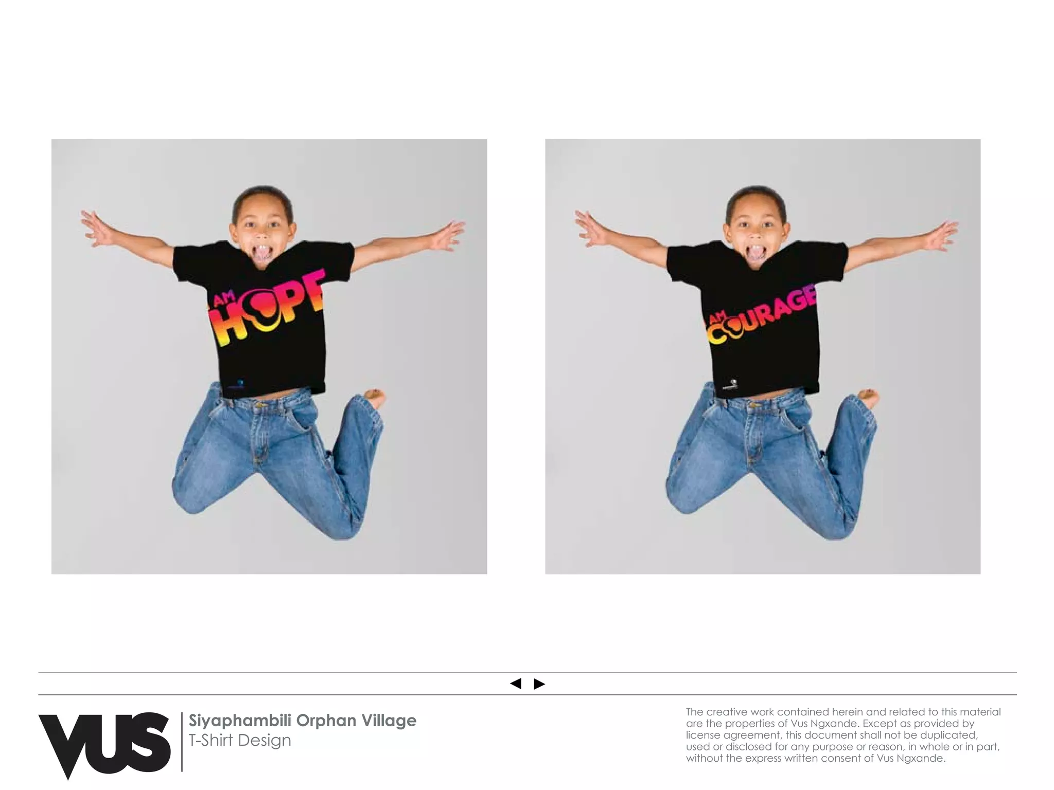 Vus graphic design portfolio | PPT