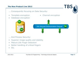 Touchless Fingerprint Recognition | PDF