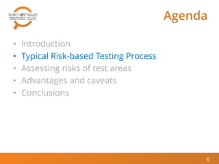 [HCMC STC Jan 2015] Risk-Based Software Testing Approaches | PDF