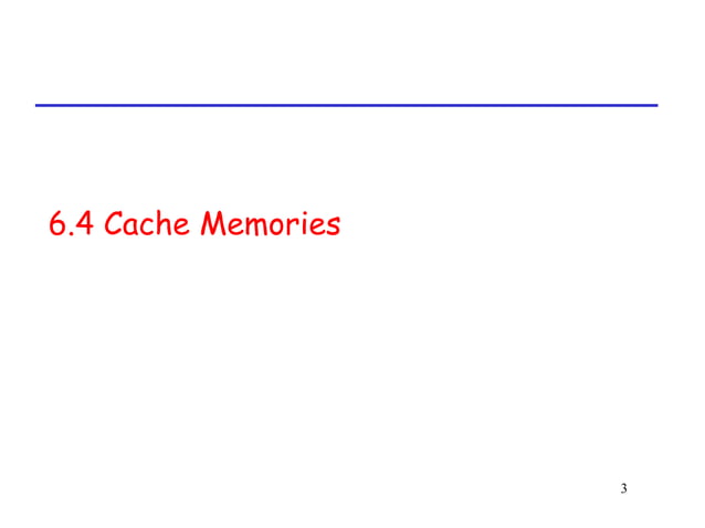 Memory caching | PPT