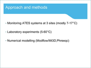 ATES research | PPT