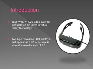 Vuzix i wear vr920 | PPT
