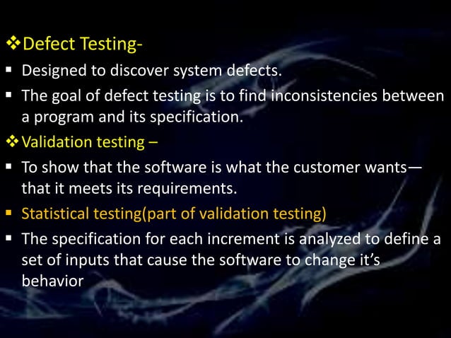 verification and validation | PPTX | Programming Languages | Computing