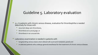The care of patients with varicose veins and associated chronic venous ...