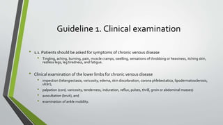 The care of patients with varicose veins and associated chronic venous ...