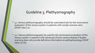 The care of patients with varicose veins and associated chronic venous ...