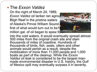 Environmental Disaster | PPTX