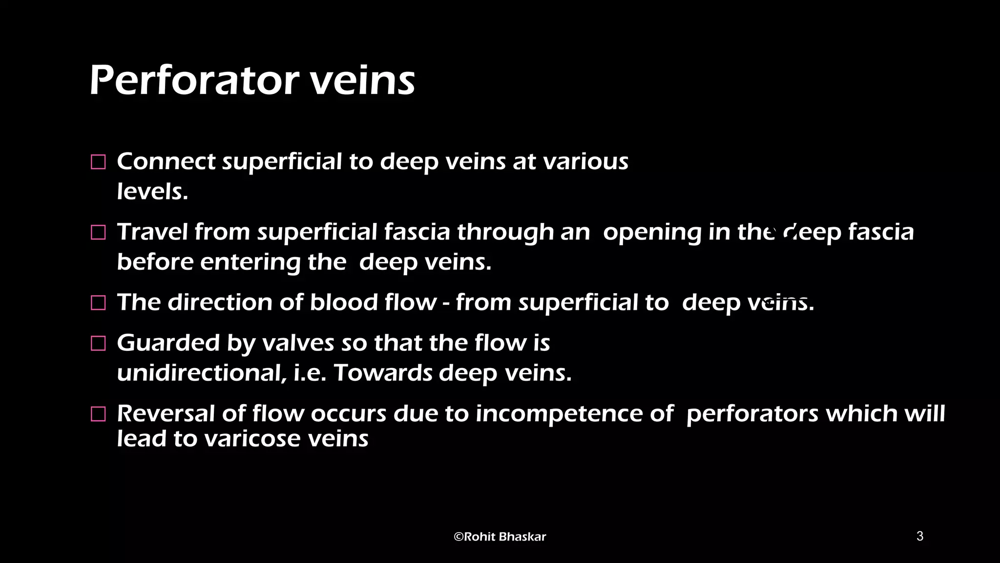 VARICOSE VEINS -Physiotherapy - Dr Rohit Bhaskar | PDF