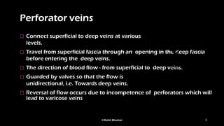 VARICOSE VEINS -Physiotherapy - Dr Rohit Bhaskar | PDF