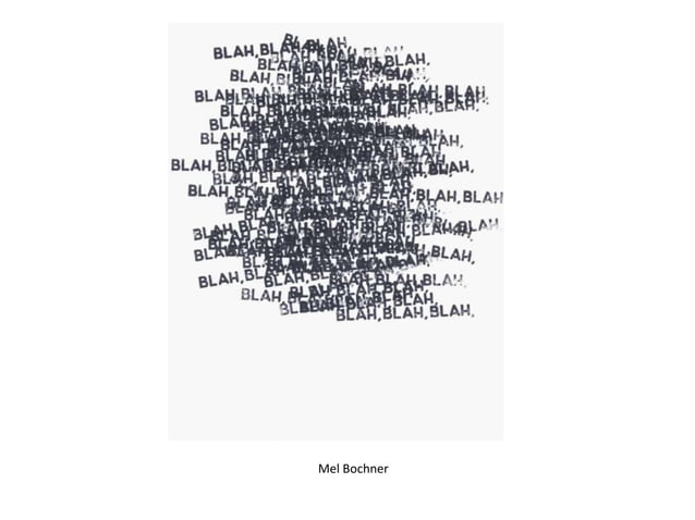 Contemporary Text Artists | PPTX | Modern Art | Fine Art