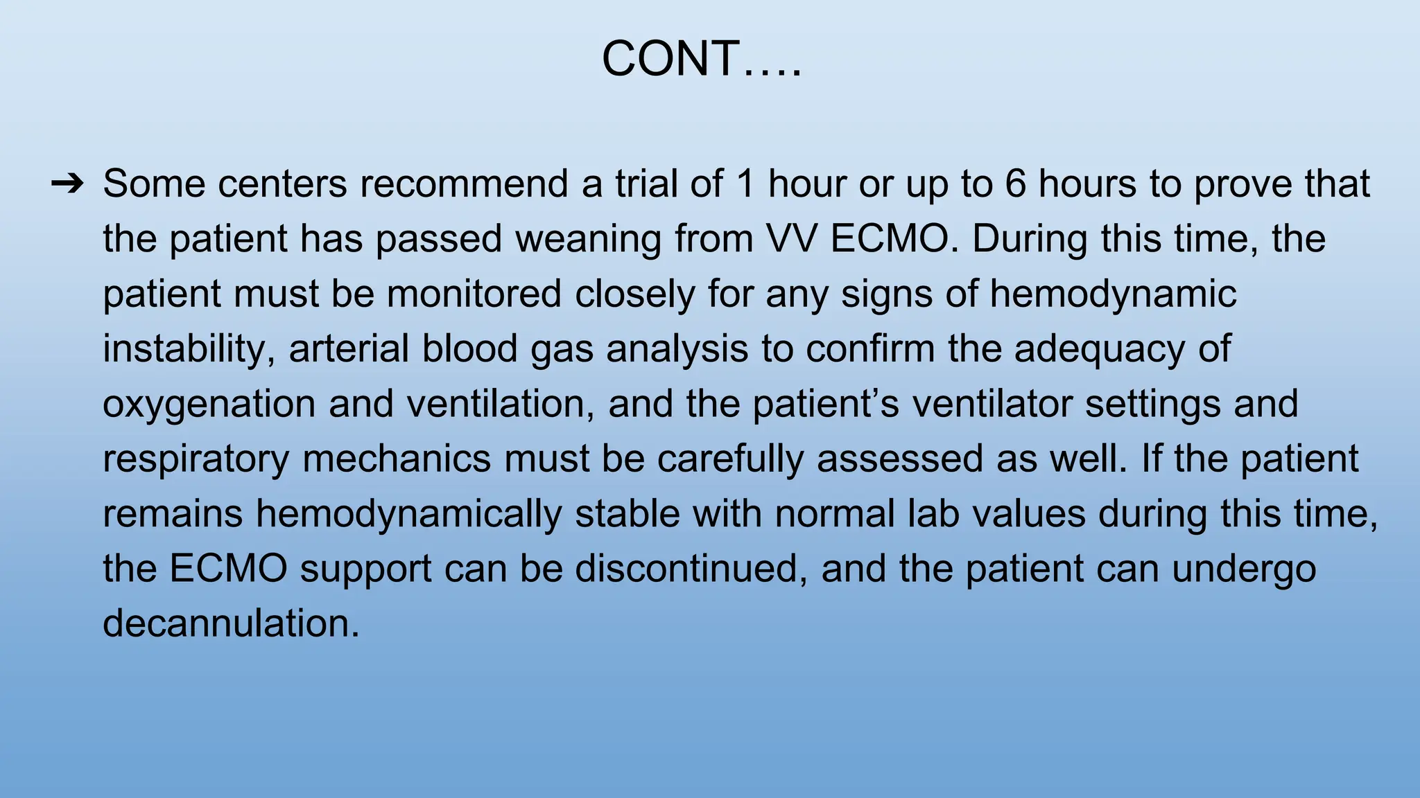 Veno-venous Extracorporeal membrane oxygenation (ECMO).pptx