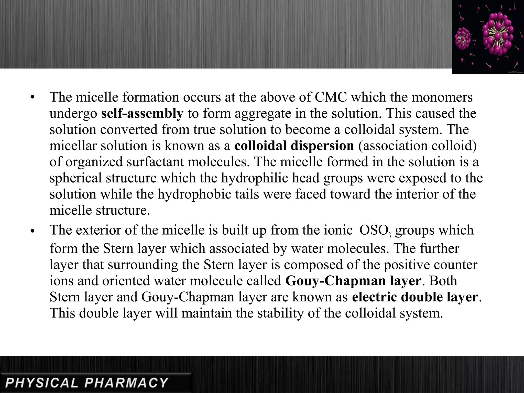 Method of Determination of CMC | PPT