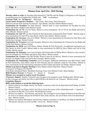 Vva chapter 862 may 2010 newsletter | PDF