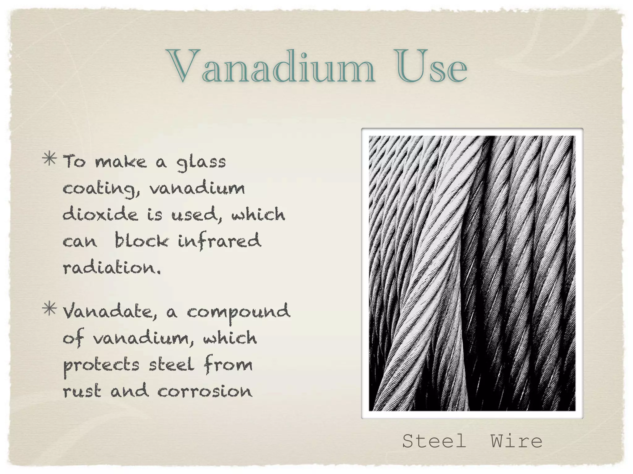 V vanadium | PDF