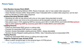 VVC tutorial at ICIP 2020 together with Benjamin Bross | PDF