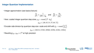 VVC tutorial at ICIP 2020 together with Benjamin Bross | PDF