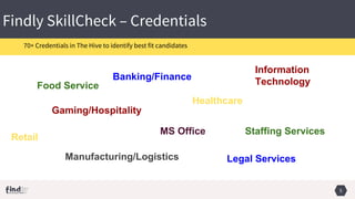 Findly SkillCheck Overview | PDF | Human Resources | Business
