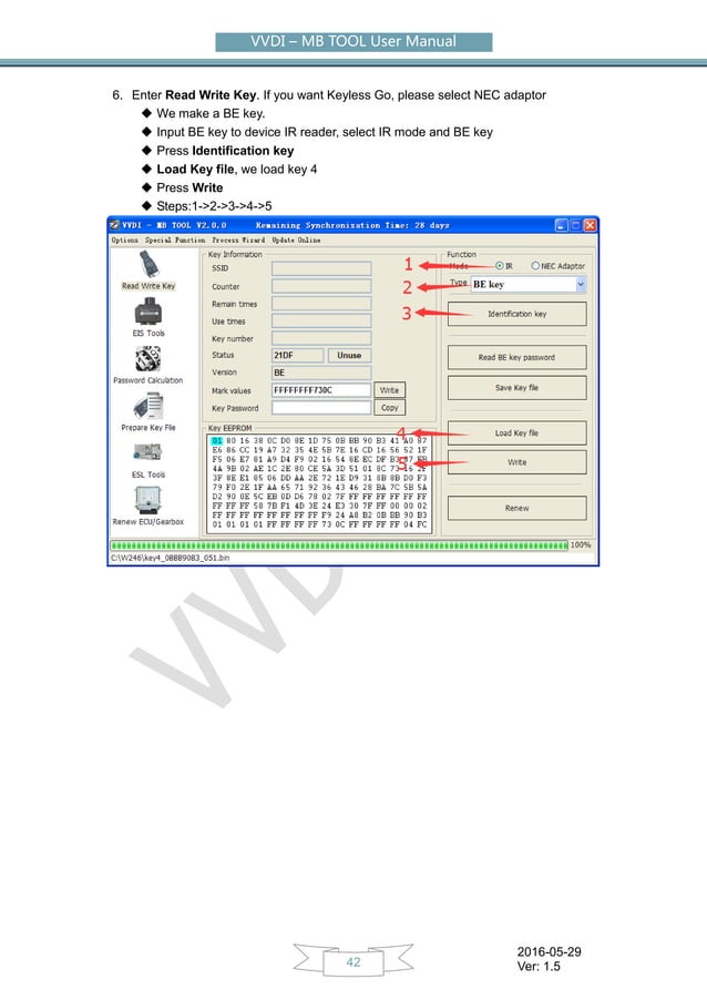 VVDI MB BGA Tool V2.1.1 User Manual OBD365 | PDF | IT and Internet Support | Internet
